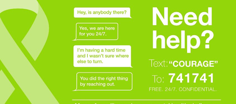 Feeling Overwhelmed? Use the Crisis Text Line | West Hills Colleges